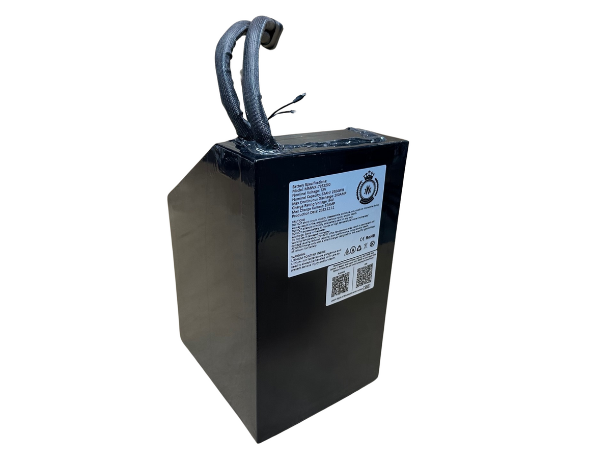 72V Lithium Battery for Razor MX500/MX650/SX500 (200AMP/32AH ...